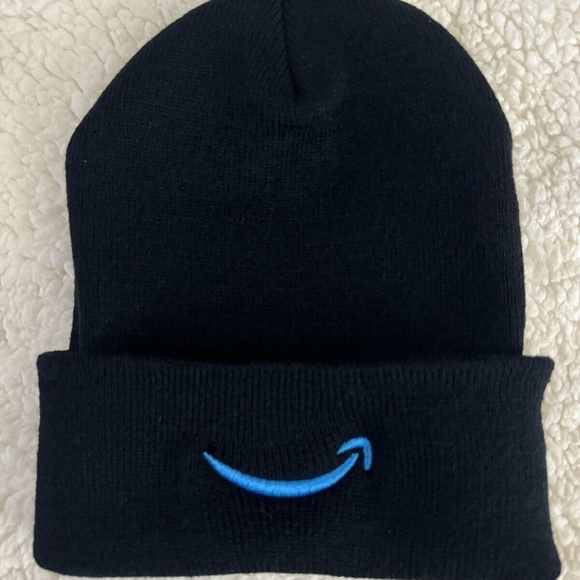 Amazon | Accessories | New Amazon Embroidered Black Blue Arrow Prime ...